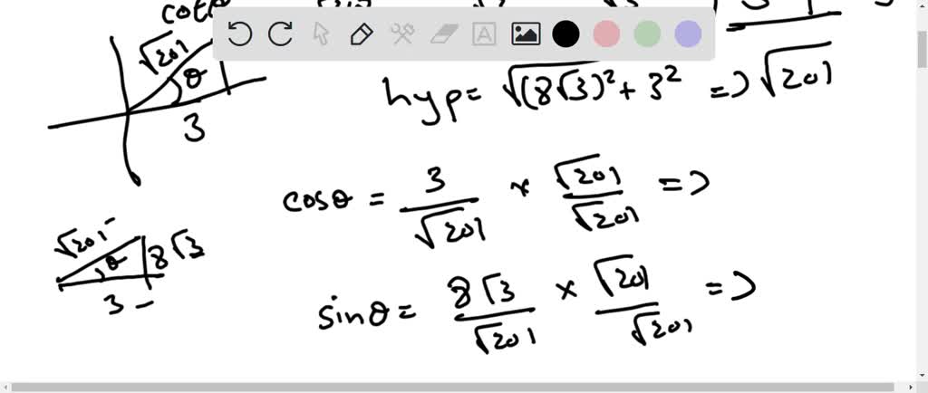 ⏩SOLVED:Give all six trigonometric function values for each angle θ ... ⏩SOLVED:Give all six trigonometric function values for each angle θ ...