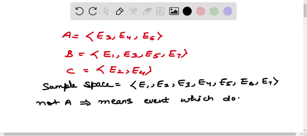 SOLVED:Does there exist an event space containing just six events?