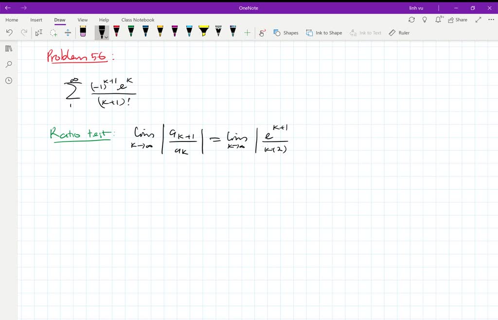 SOLVED:Given the following series determine absolute convergence ... SOLVED:Given the following series determine absolute convergence ...