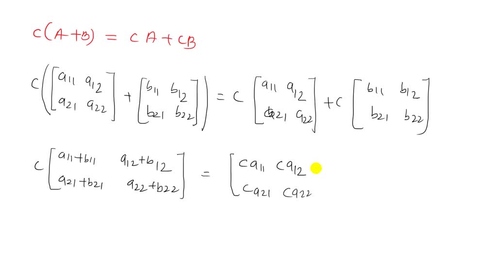 Let A and B be matrices of the same size. (a) Prove that the j th column of A+B is 𝐚j+𝐛j. (b ...