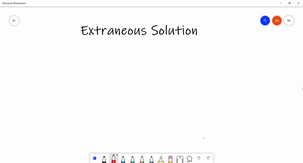 An apparent solution that does not satisfy the original equation is called a(n) solution. (a ...