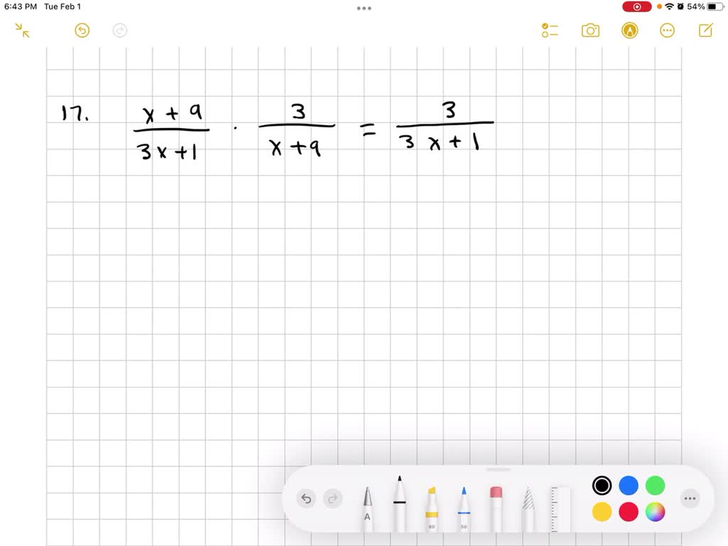 SOLVED Perform The Multiplication Assume That No Denominators Are 0 solved-perform-the-multiplication-assume-that-no-denominators-are-0