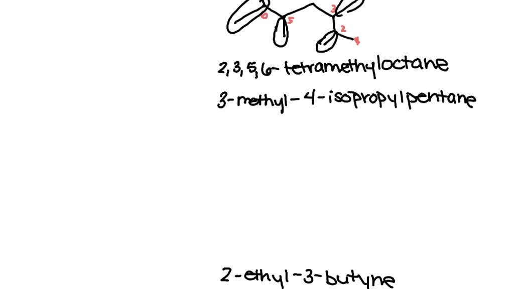 Solved The Following Names Of Organic Molecules Are Incorrect Draw