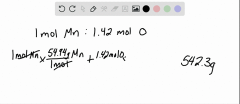 SOLVED: Manganese is a key component of extremely hard steel. The ...