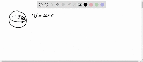⏩SOLVED:Find the linear speed v for each of the following. a point… | Numerade