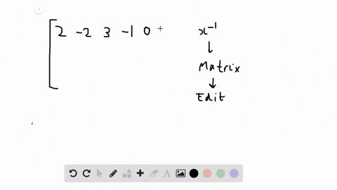 SOLVED:If your graphing utility has a REF (row-echelon form) command or a RREF (reduced row ...