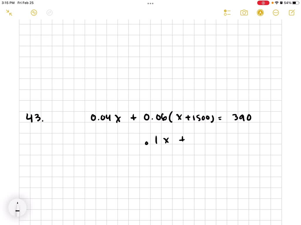 ⏩SOLVED:Use an algebraic approach to solve each problem. (Objective… | Numerade