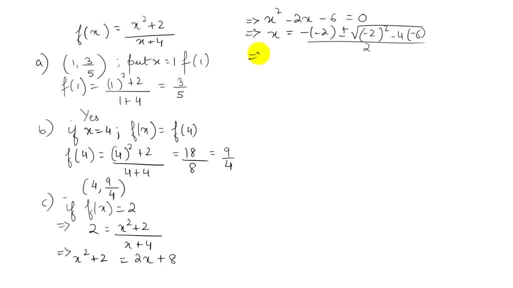 SOLVED In Problems 23 28 Answer The Questions About The Given Function SOLVED In Problems 23 28 Answer The Questions About The Given Function