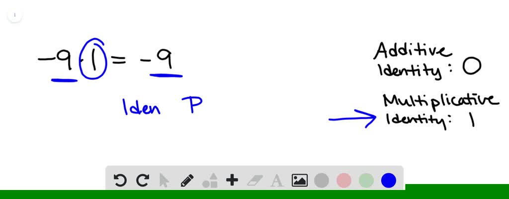 SOLVED:Identify whether each example is using the identity property of ... SOLVED:Identify whether each example is using the identity property of ...