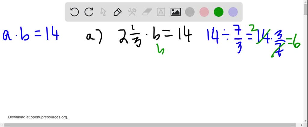 SOLVED:The area of a rectangle is 14 square units. It has side lengths ...