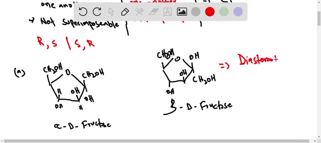 SOLVED:Fructose is the ketose that results from the enediol ...