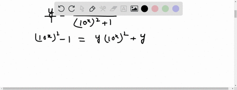 Use common logarithms to solve for x in terms of y y=(10^x-10^-x)/(10^x+10^-x) | Numerade