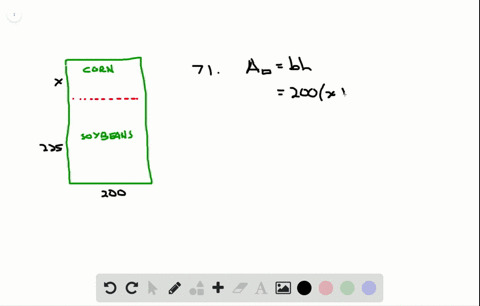SOLVED:You are trying to determine the size of a cornfield, so you will ...