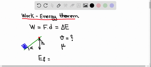 SOLVED:Use the work-energy theorem to solve each
