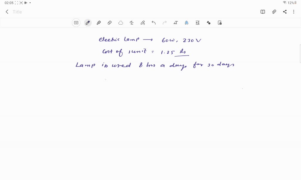 A cell of 1.5 V supplies 100 mA for seven hours and twenty minutes, and ...