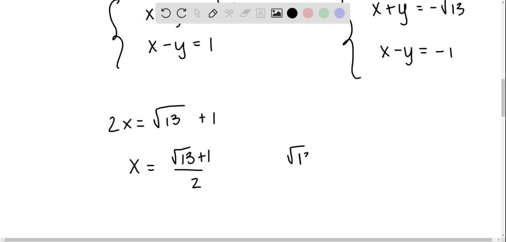 SOLVED:The substitution method in Exercise 51 leads to a quadratic ...