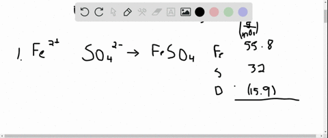 SOLVED:Calculate the molar mass for each of the following substances. a ...
