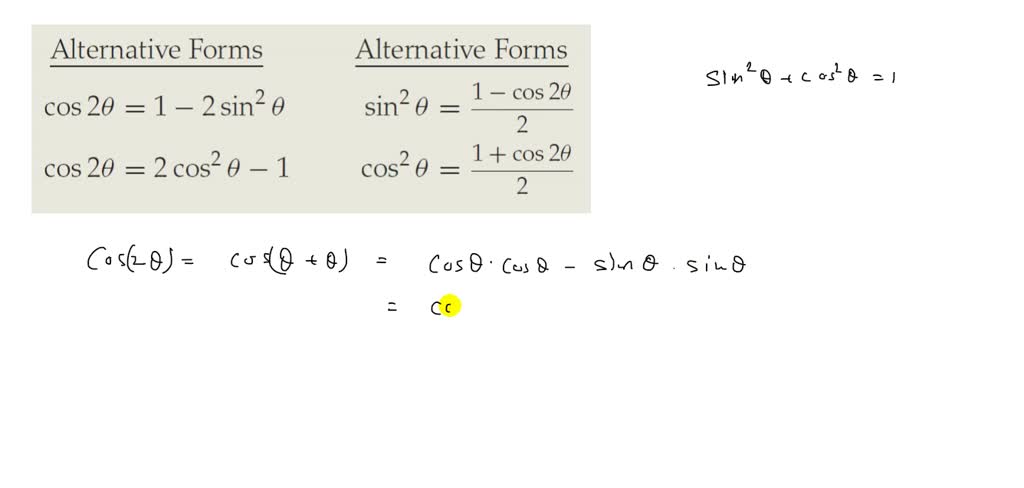 SOLVED:The four identities listed as alternative forms in Theorem 0.26 are alternative ways of ...