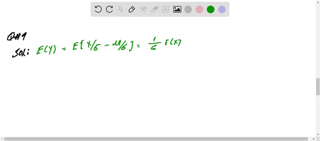 SOLVED:Find the variance of the random variable Y=aX where a is a constant and X has variance ...