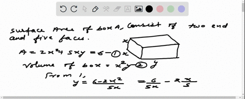 ⏩SOLVED:. An open rectangular box with square ends is fitted with an ...