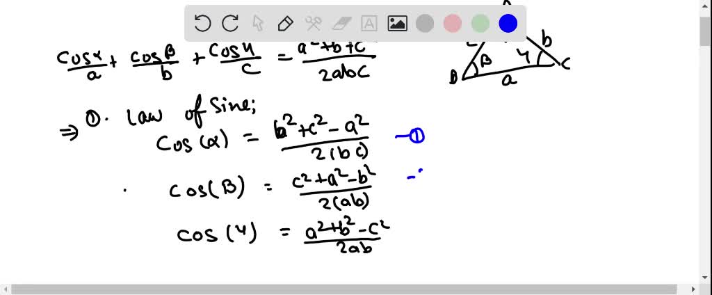 Show that cosα+cosβ+cosγ+cos(α+β+γ)=4 cos(α+β)/(2) ·cos(β+γ)/(2) ·cos(γ ...