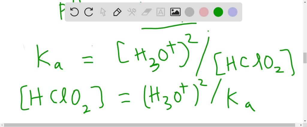 SOLVED:In 100 \mathrm{~mL} of 0.100 M hypochlorous acid, HClO, the ...