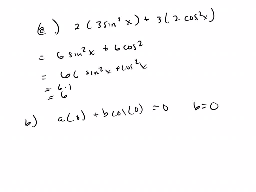 SOLVED: - By using appropriate identities, where required, determine ...