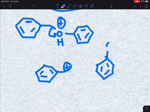 SOLVED:The ether when treated with HI produces