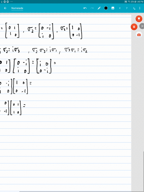 SOLVED:Pauli matrices and Kronecker product ^† Define the anti ...