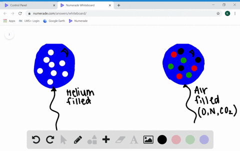 SOLVED:Why does a helium-filled balloon lose pressure faster than an ...