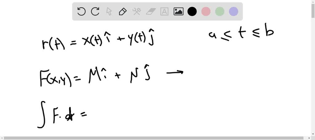 SOLVED:What is a line integral? Give a few physical examples of line ...