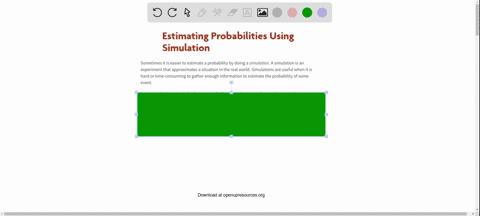 SOLVED:Summary Lesson: Estimating Probabilities Using Simulation