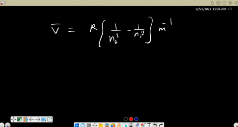 SOLVED:Calculate the wavenumber (ṽ=1 / λ) and wavelength (λ) of the first transition in the ...