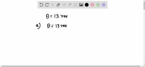 SOLVED:Convert 13 revolutions to (a) radians and (b) degrees.