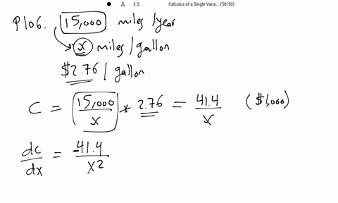 SOLVED:Round the rates to the nearest tenth. One student drove 400 ...