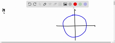 Use the circle shown in the rectangular coordinate system to solve, Find two angles, in radians ...