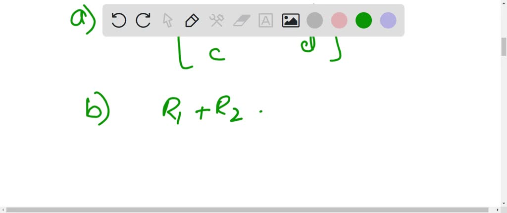 SOLVED:Consider the following combination of elementary row operations ... SOLVED:Consider the following combination of elementary row operations ...