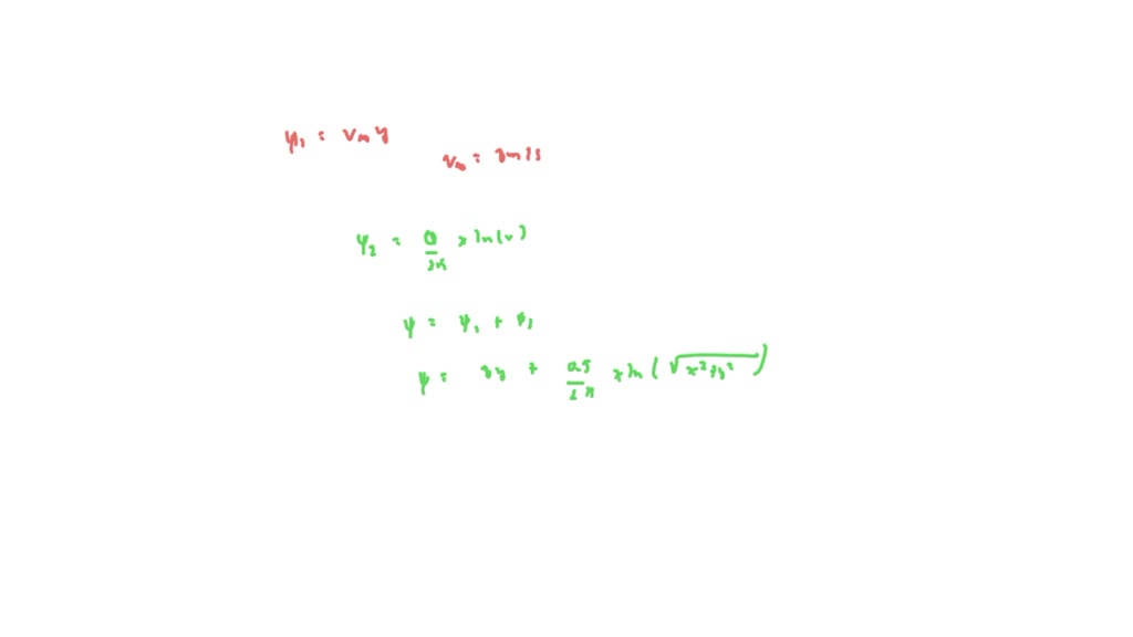 ⏩SOLVED:If ϕ(r, θ) in axisymmetric flow is defined by Eq. (8.85) and ...