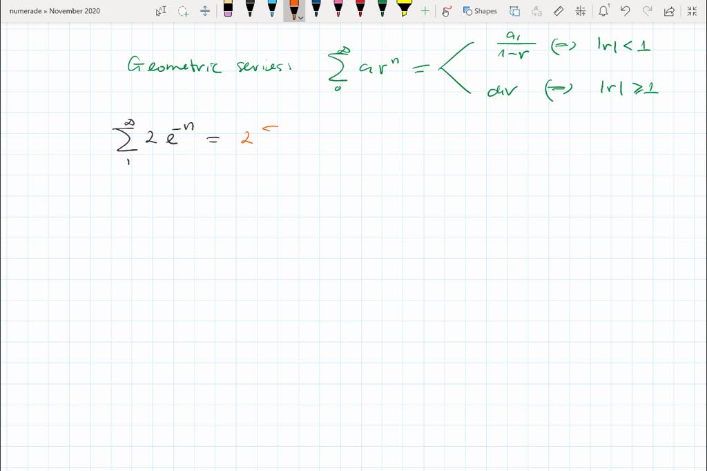 SOLVED: Match the series with the graph of its sequence of partial sums. [The graphs are labeled ...