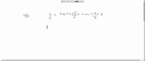 SOLVED:The vibration of a string of length 60 cm fixed at both ends are represented by the ...