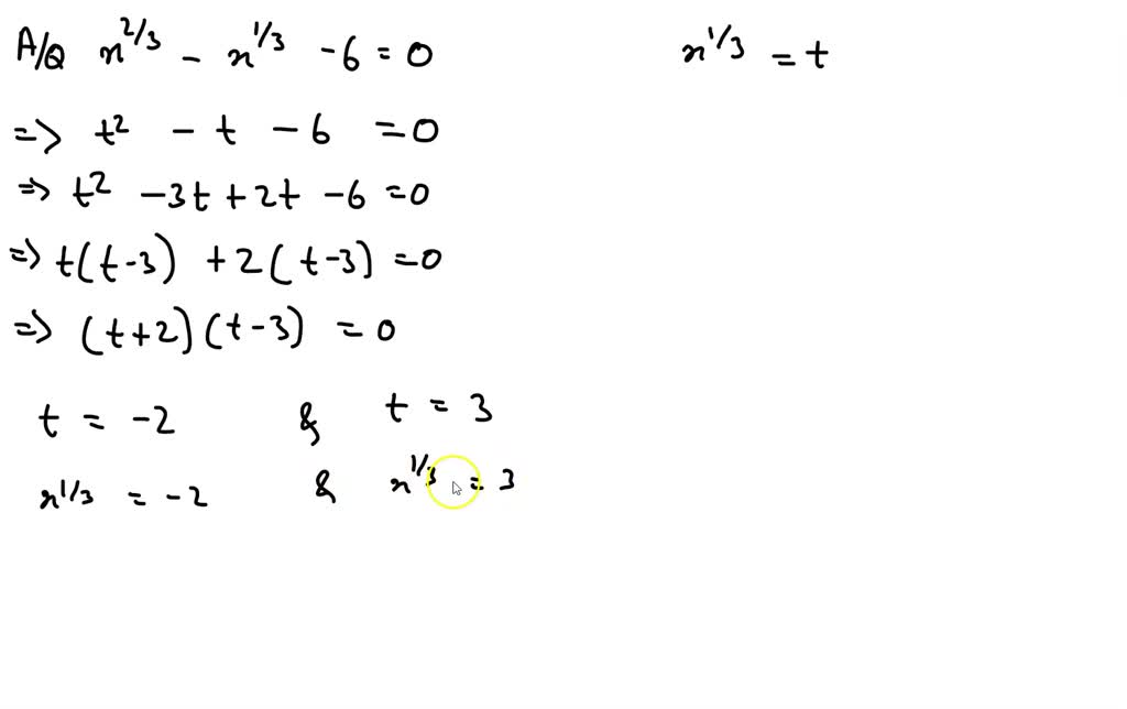 SOLVED Solve Each Equation By Making An Appropriate Substitution X 2