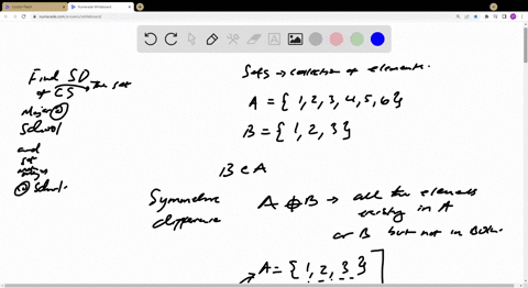 SOLVED:Find the symmetric difference of the set of computer science ...