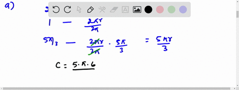 SOLVED:Conical Cup A conical cup is made from a circular piece of paper ...