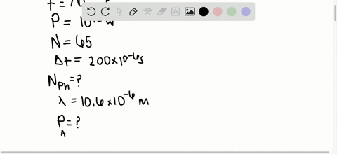 SOLVED:Determine the number of 650 -nm photons that together have ...