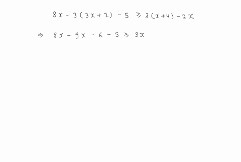 SOLVED:Solve. Write the solution set using both set-builder notation and interval notation. 5[3 ...