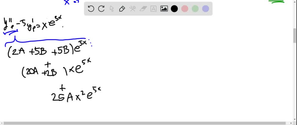 SOLVED:In each of Exercises the given differential equation has a ...