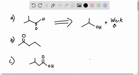 SOLVED:Draw the product resulting from mild oxidation of (a) 2-butanol ...