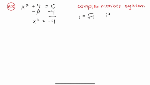 SOLVED:The imaginary number i has the property that i^2=