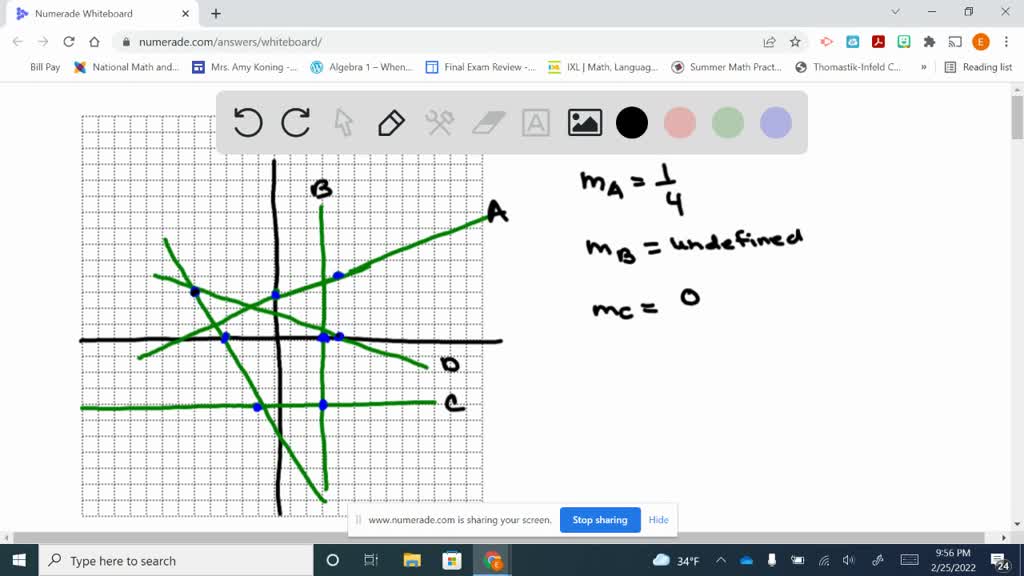 Calculate the steepest and the shallowest apparent (i.e., linear) slopes of the lines in Figure ...