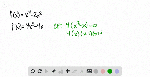 Approximate the critical points and inflection points of the given function f. Determine the ...